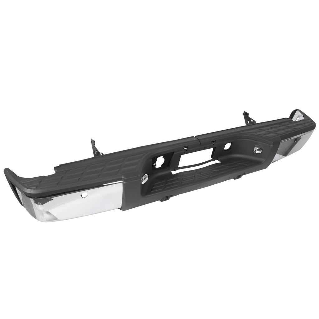 YIKATOO® Rear Step Bumper for 2007-2013 Chevy Silverado GMC Sierra 150 ...